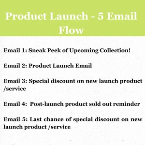7 Ready-to-send Email Marketing Sequence Flow Templates for Product ...