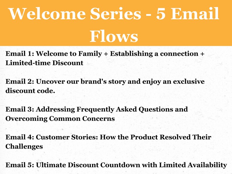 7 Ready-to-send Email Marketing Sequence Flow Templates for Product ...