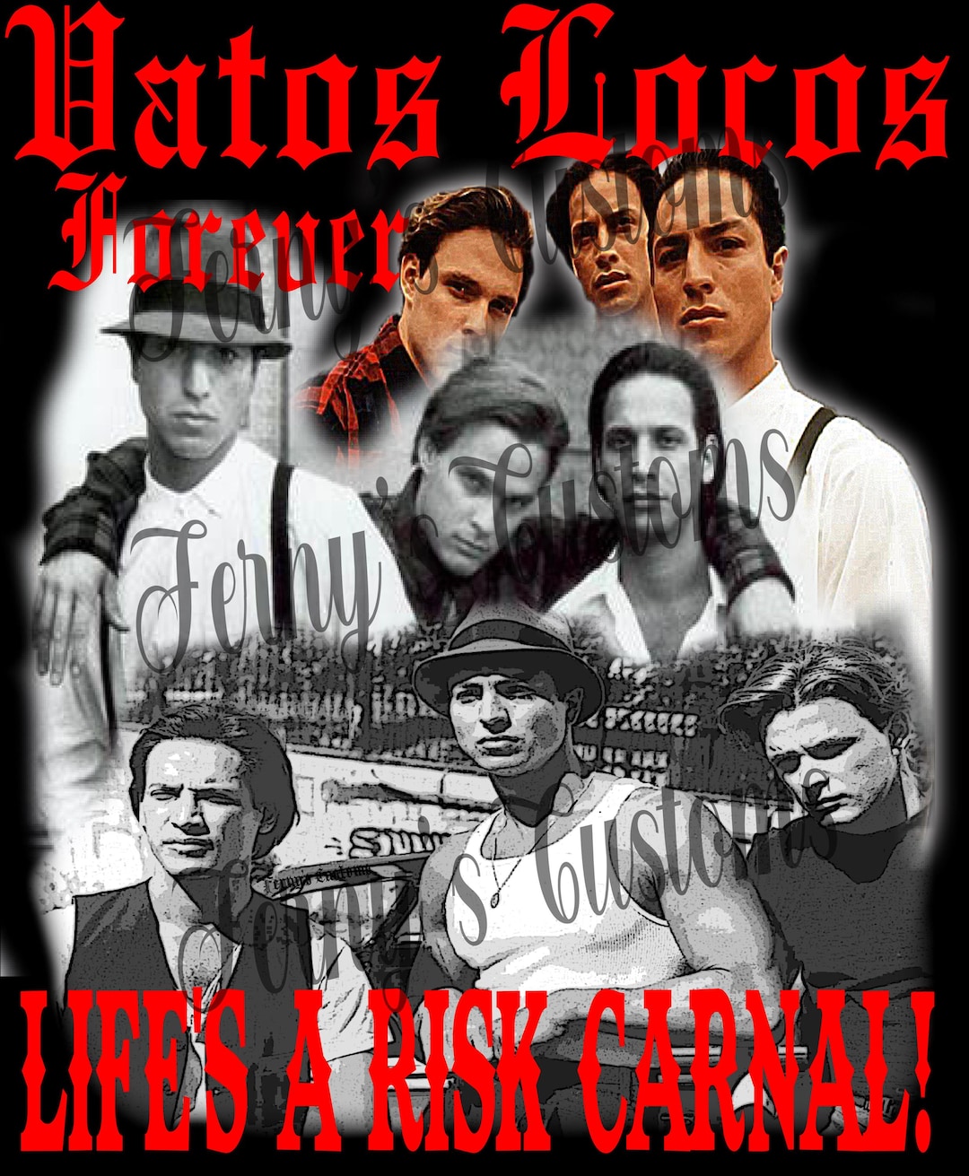 Blood in Blood Out PNG File, Vatos Locos Forever PNG File, PNG Instant ...