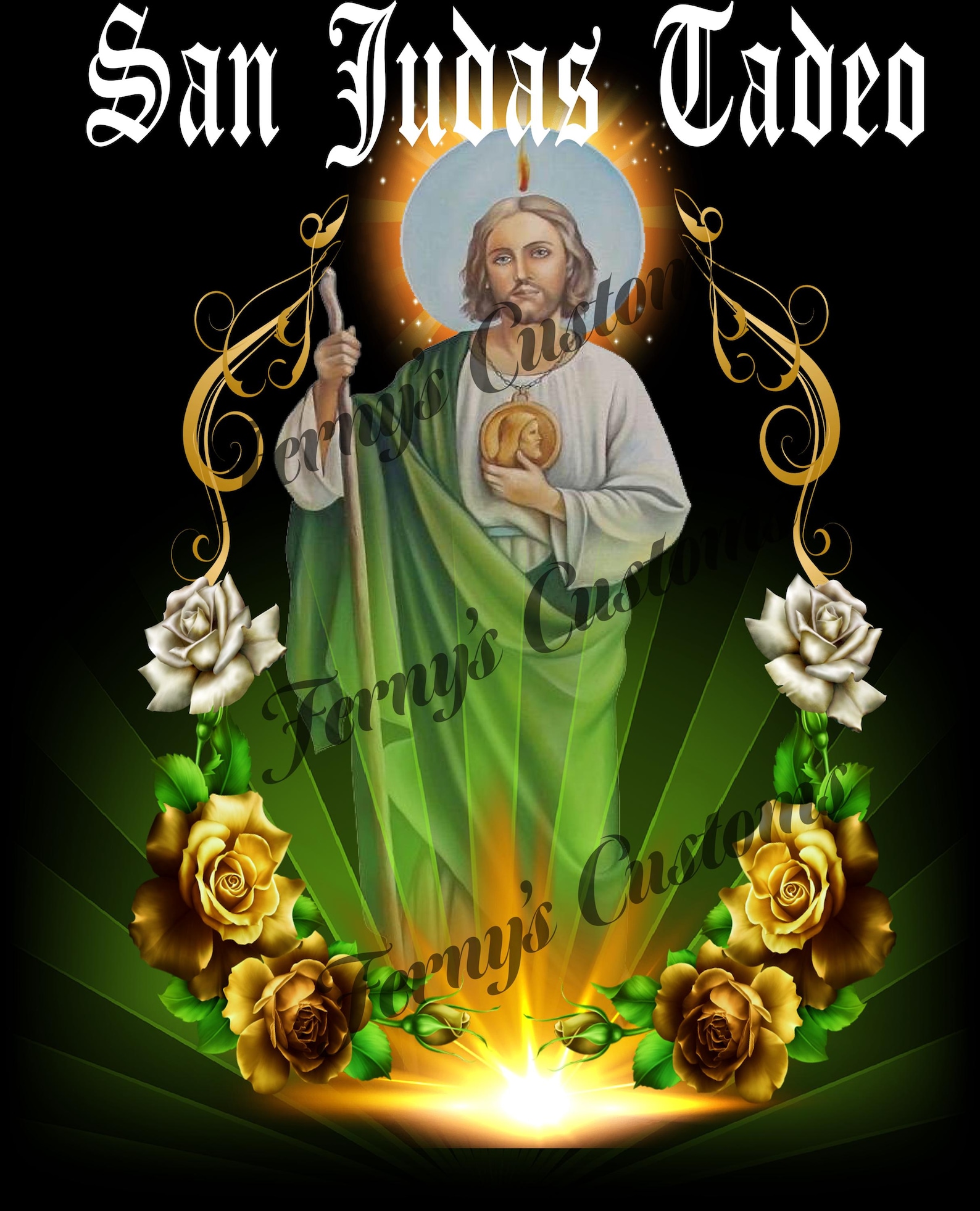 San Judas Tadeo, Saint Jude Thaddaeus, El Santo Patron PNG Instant ...