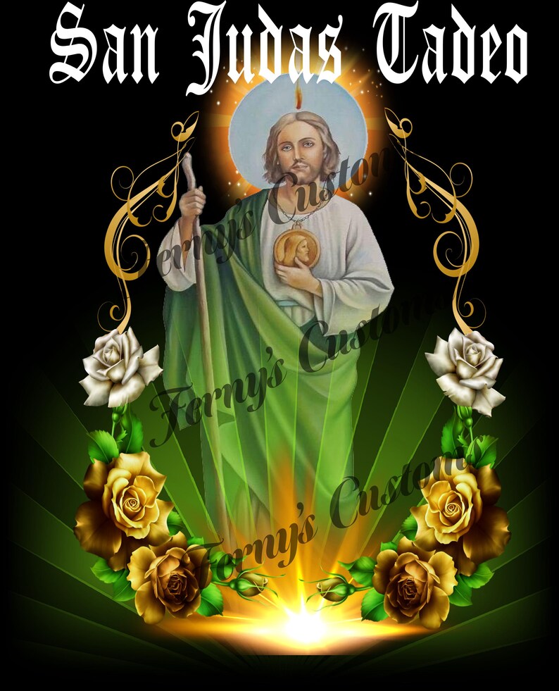 San Judas Tadeo, Saint Jude Thaddaeus, El Santo Patron PNG Instant ...