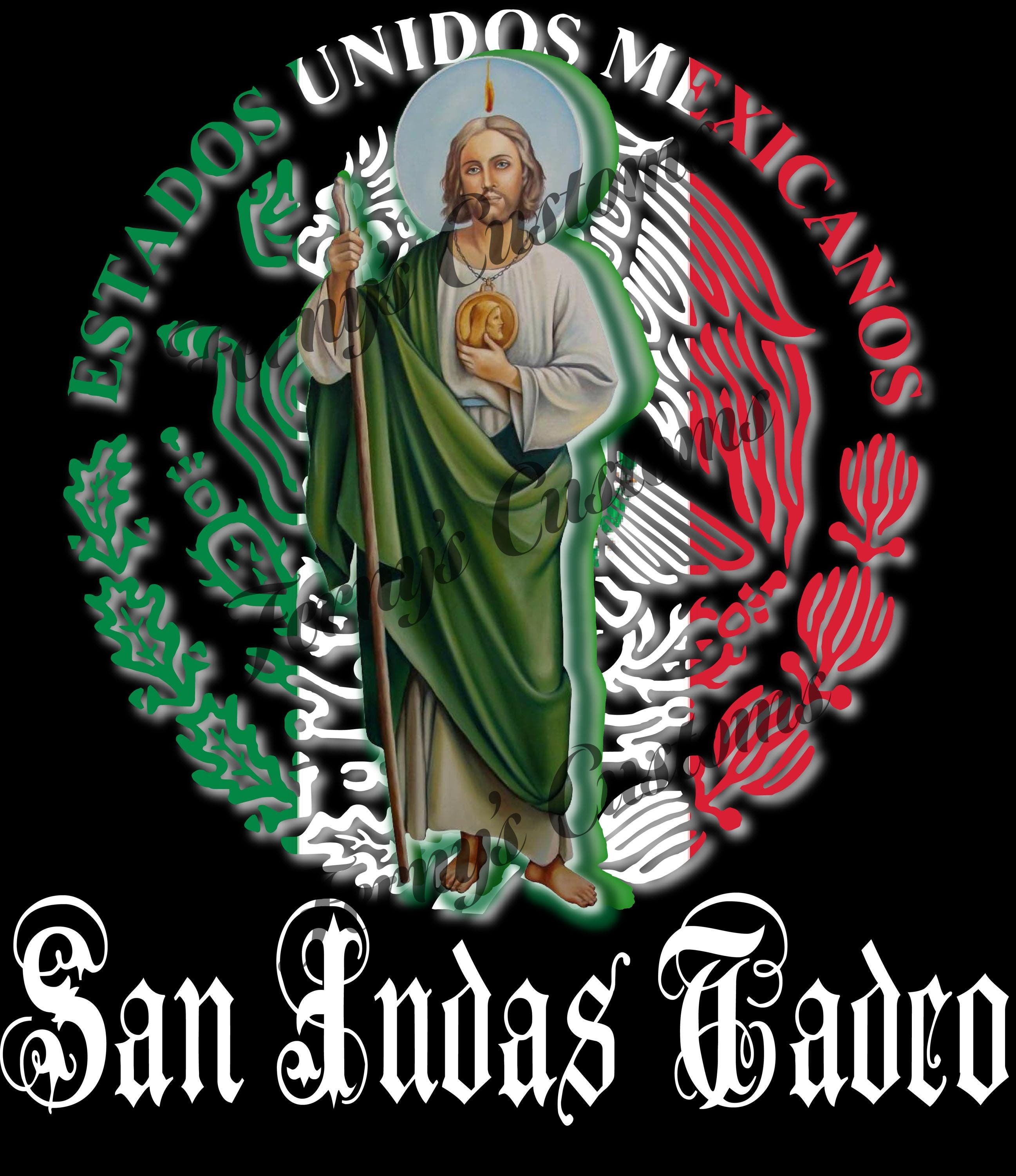 San Judas Tadeo, Saint Jude Thaddaeus, El Santo Patron PNG, Mexican ...