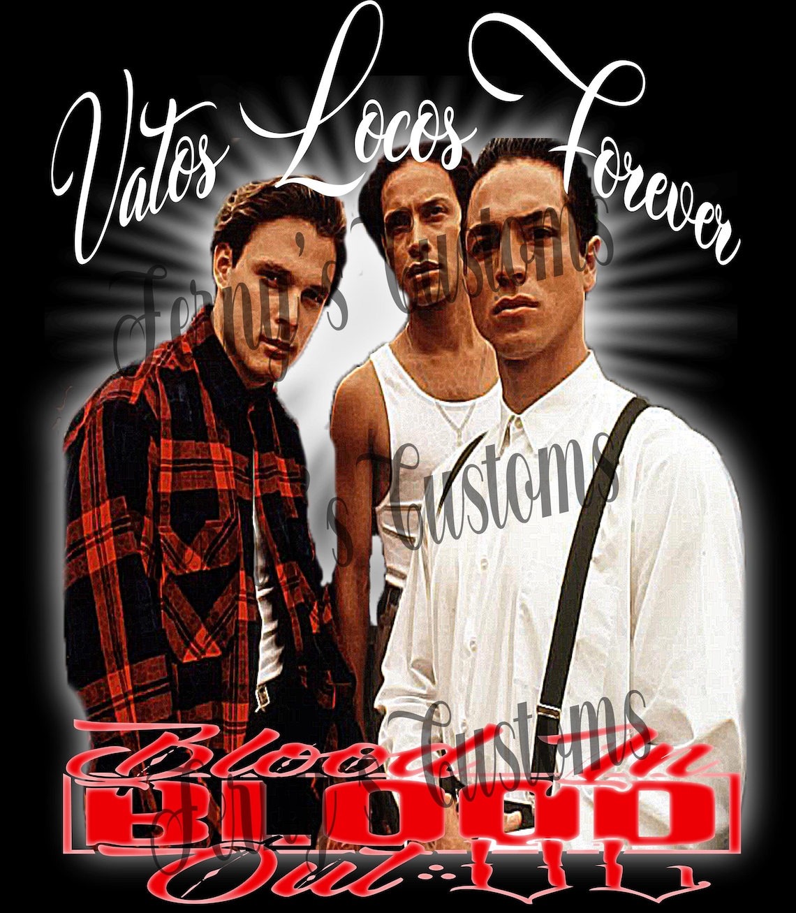 Blood in Blood Out PNG File, Vatos Locos Forever PNG File, PNG Instant ...