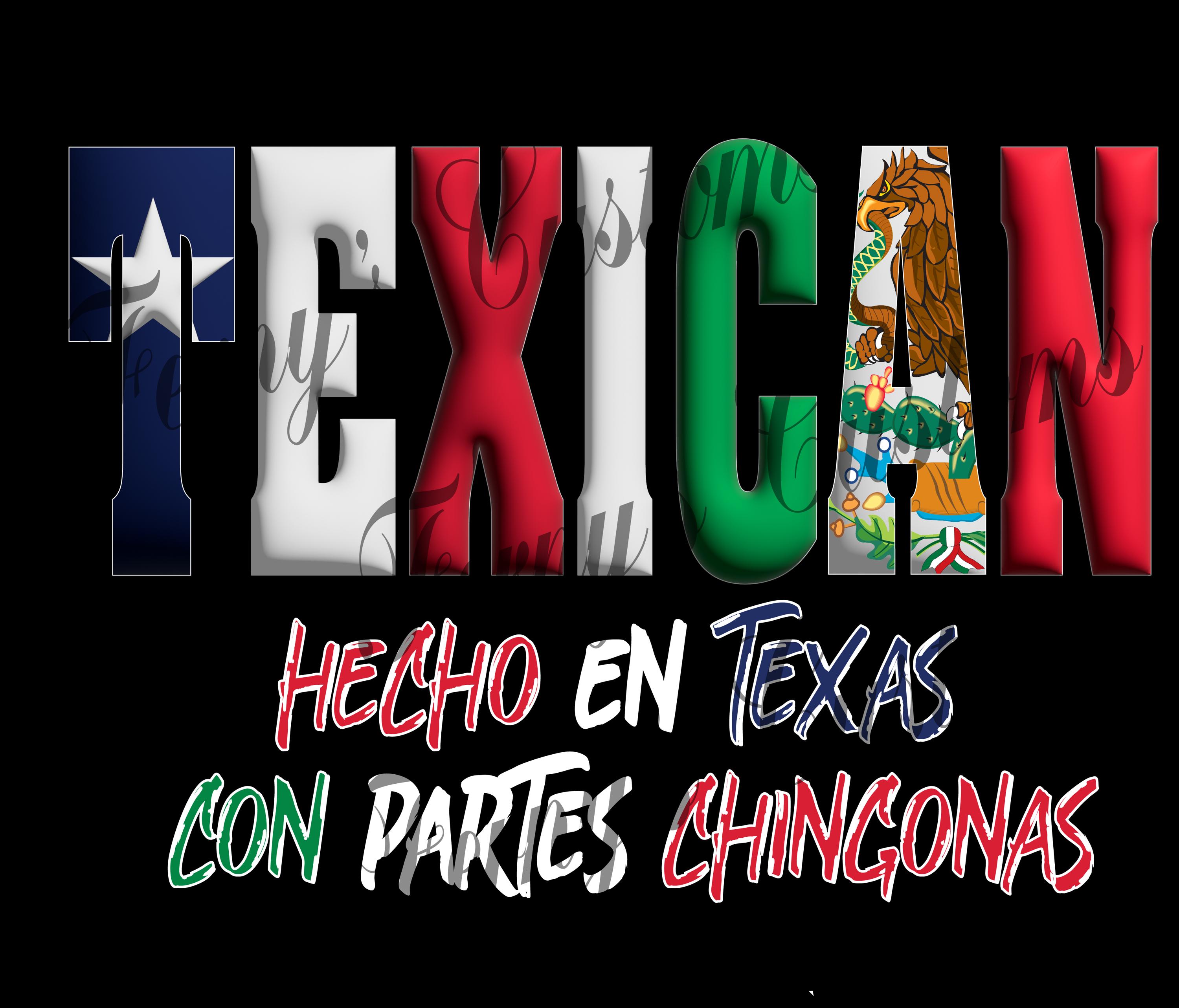 Texican Logo, Mexico and Texas Png File, PNG File Texican Design ...