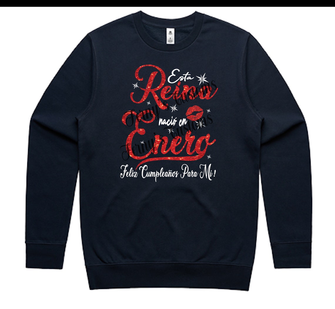 Esta Reina Nacio En Enero, Cumpleanos Enero PNG, Spanish Birthday Queen ...