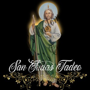 San Judas Tadeo, Saint Jude Thaddaeus, E Santo Patron PNG Instant ...