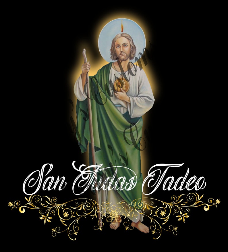 San Judas Tadeo, Saint Jude Thaddaeus, E Santo Patron PNG Instant ...