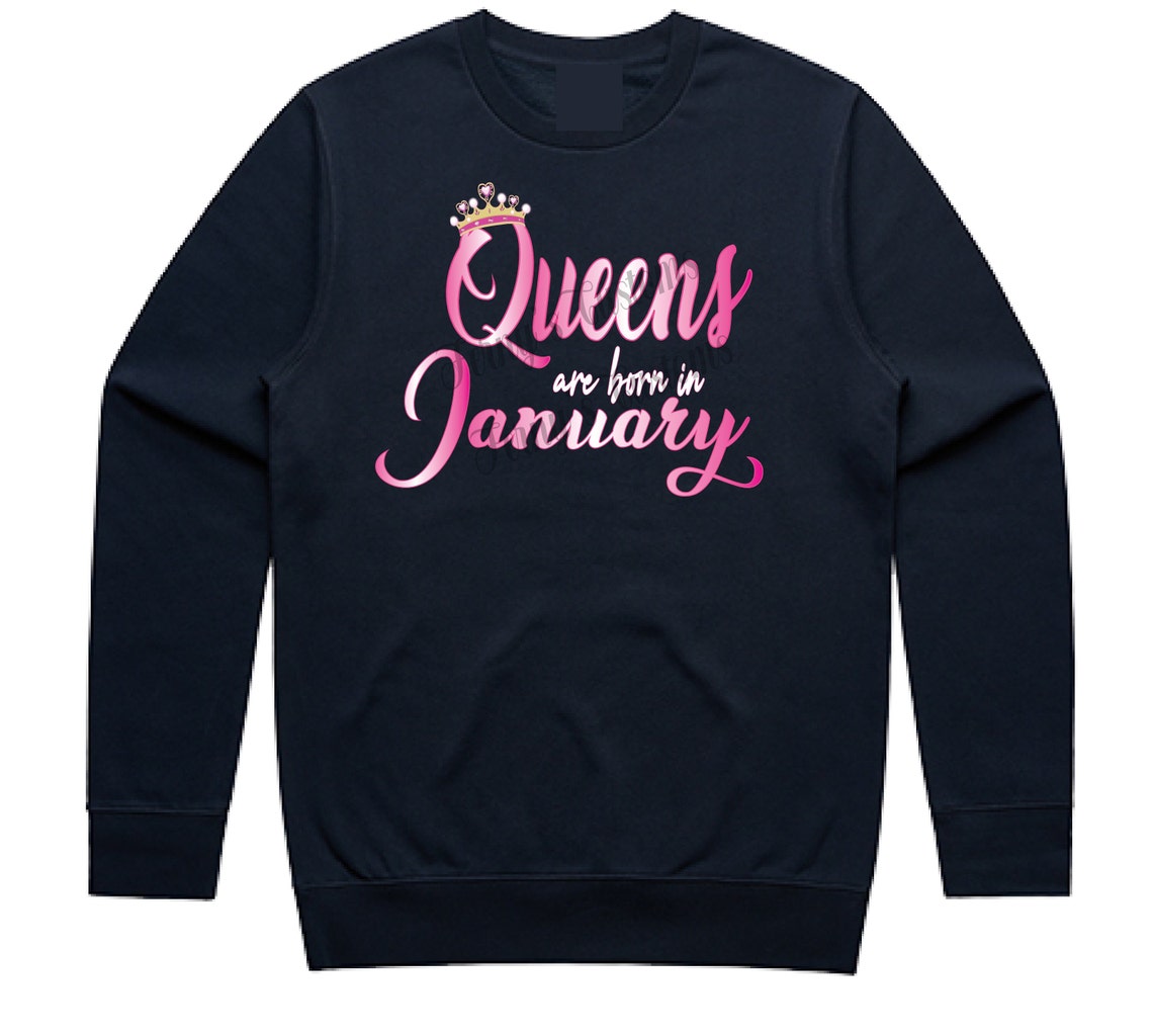 Birthday Queen January, January Birthday PNG, Queens Are Born in ...