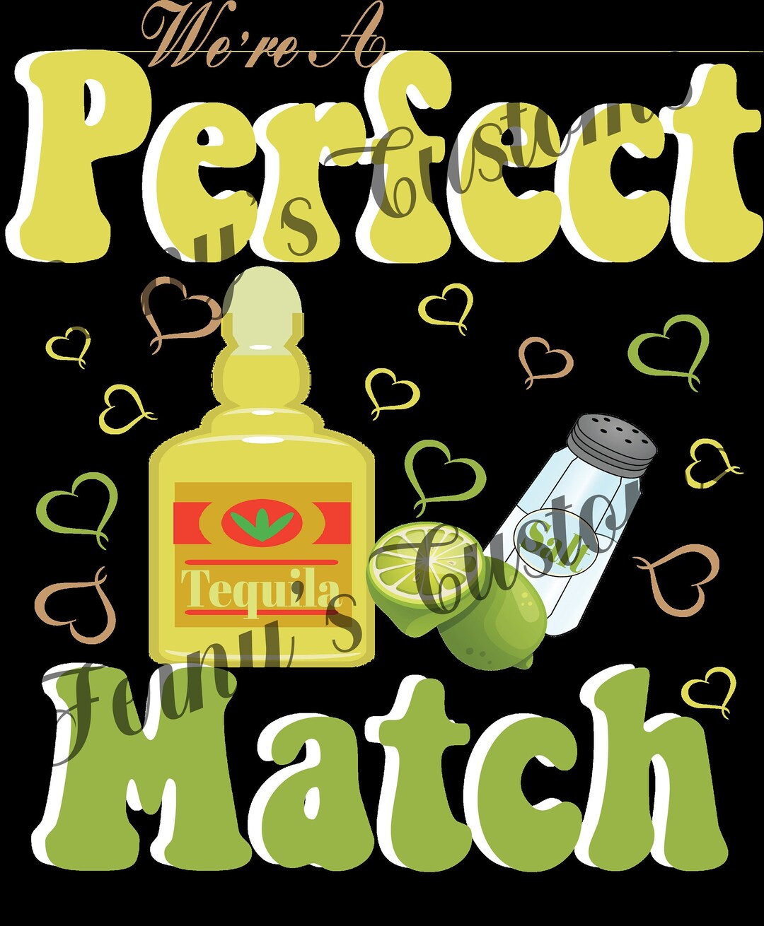 Valentines Design PNG, Perfect Match Designs Png, Valentines Shirt ...