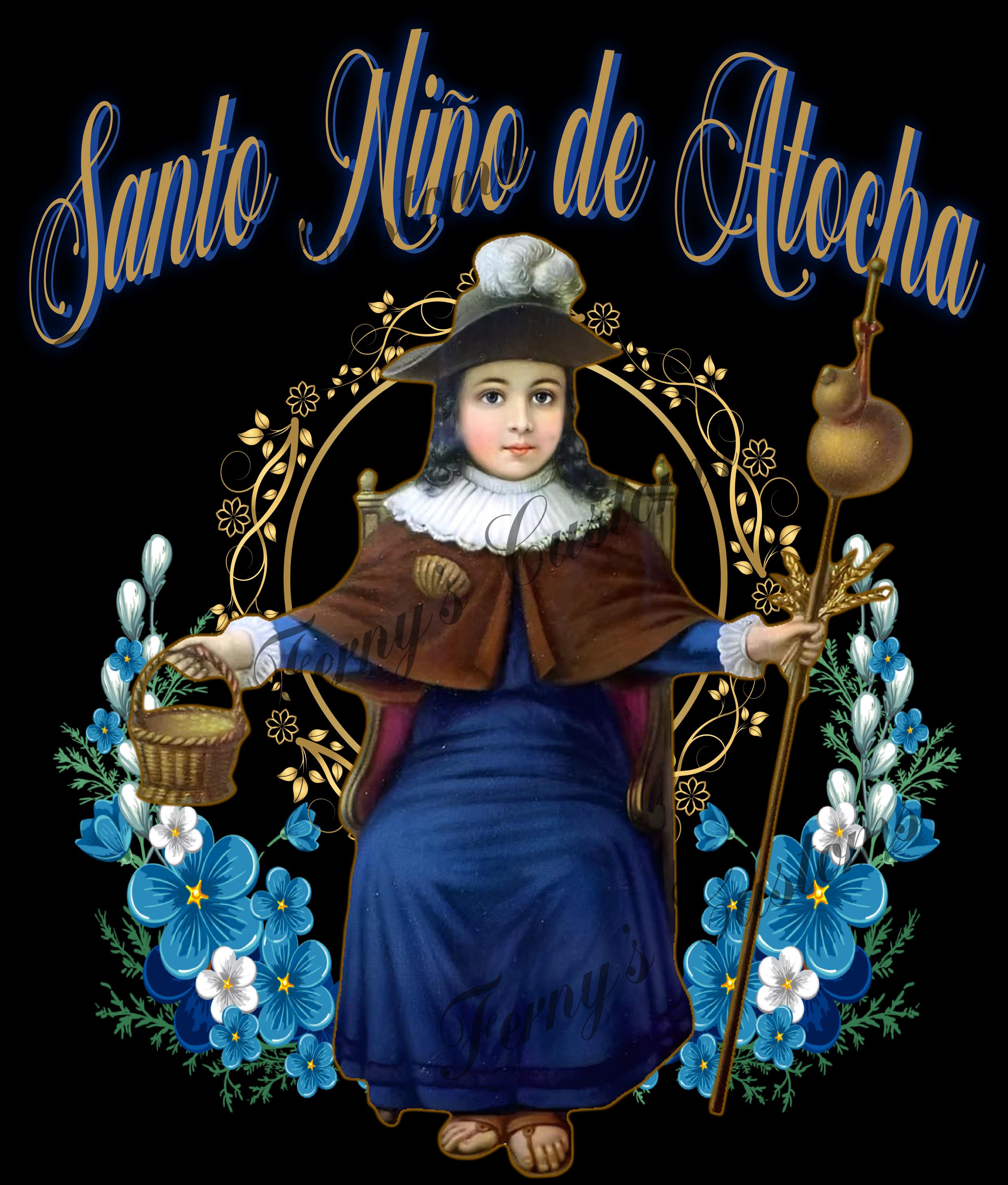 Santo Niño De Atocha, Atocha Child PNG File, PNG Instant Download, T ...