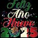 Feliz Ano Nuevo 2025 PNG, Happy New Year Mexican Design, Mexico Feliz ...
