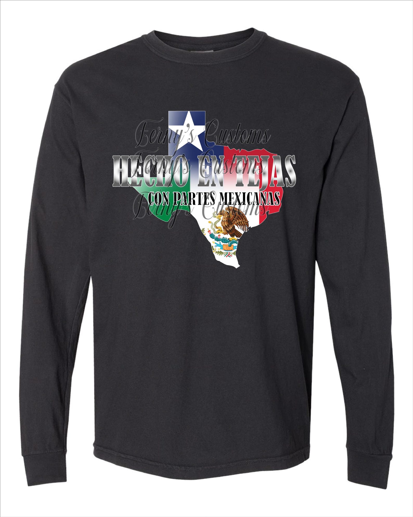 Texas and Mexico Flag, Made in Tejas With Mexican Parts PNG File PNG ...