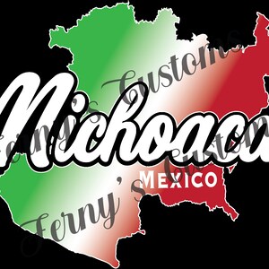 Michoacan Mexico State Map Tricolor PNG, Mexico State PNG, PNG File ...