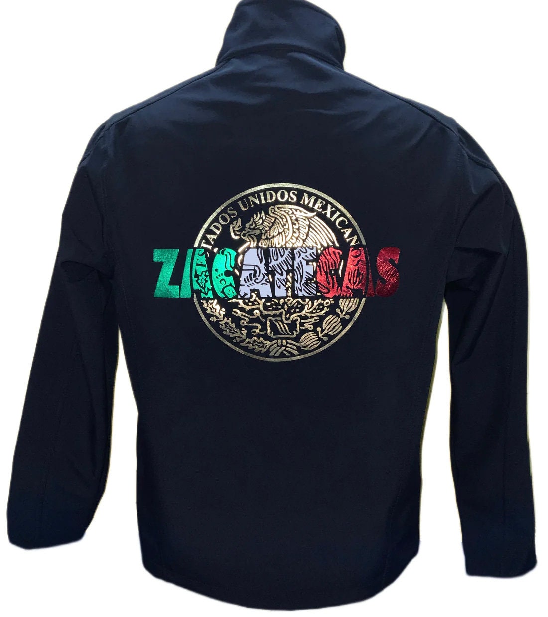 Mexico State Soft-shell Jacket, Mexico State Jacket, Mexican Eagle ...