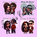 4 Always and Forever Valentine Cholo Chola Png, Spanish Couple ...