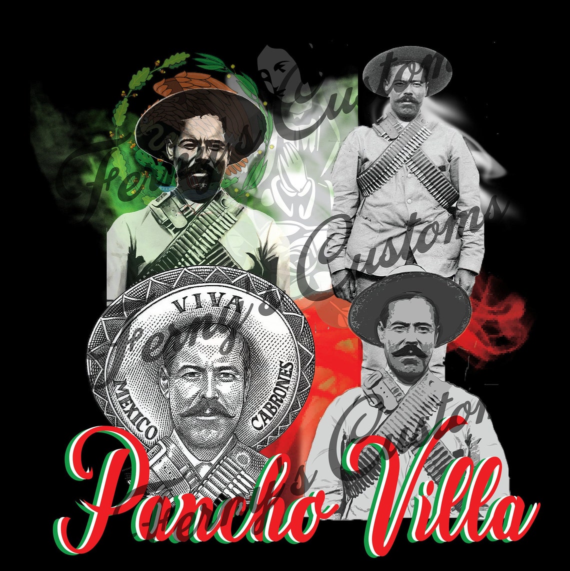 Pancho Villa PNG, Mexican Flag Colors Pancho Villa PNG, Tri-color ...