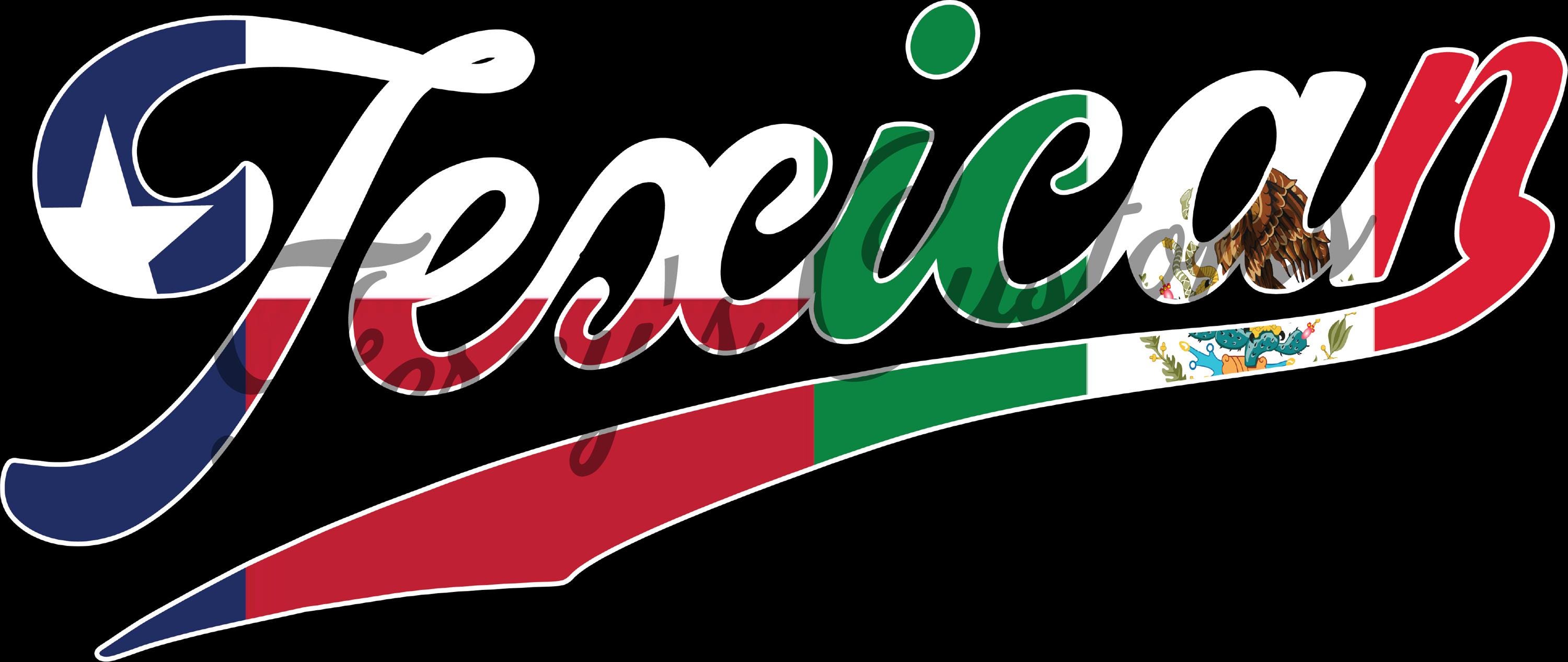Texican, Texican Logo, Mexico and Texas, PNG File Texican Design PNG, T ...