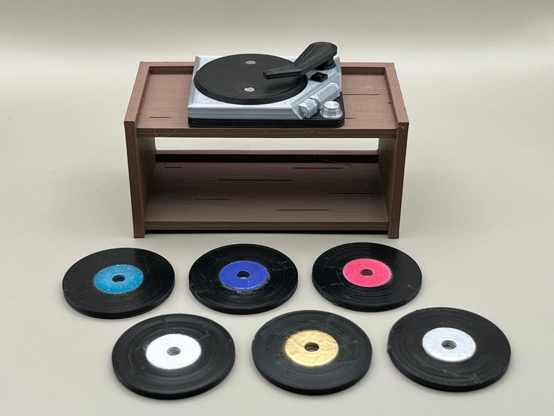 Miniature Record Player - Add a Bookshelf & Save!! - Etsy