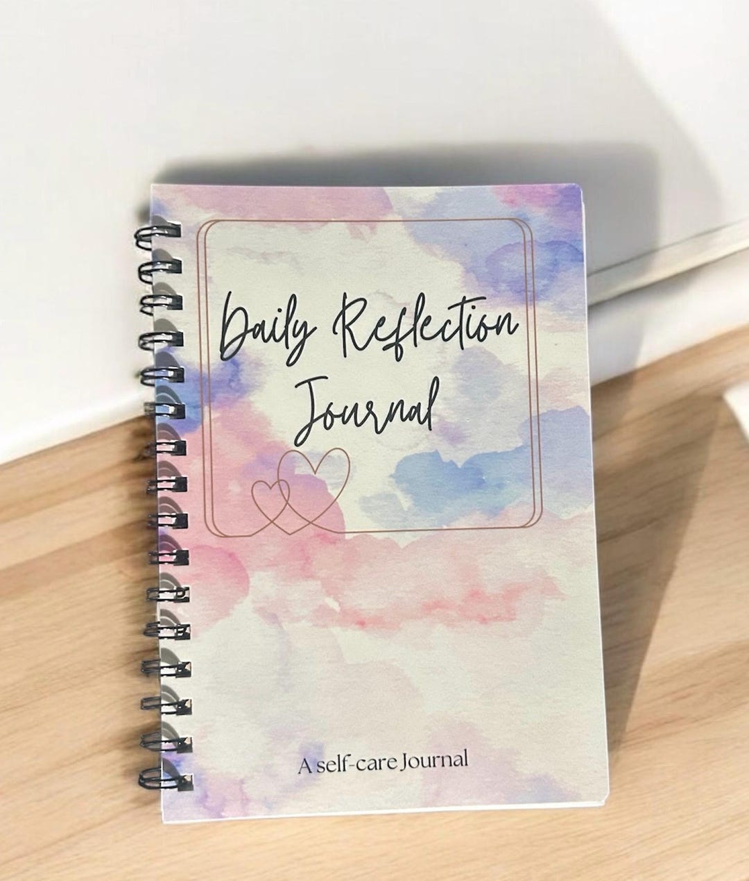 Daily Reflection Journal | Mood Tracker & Check-in Journal | Self-care ...