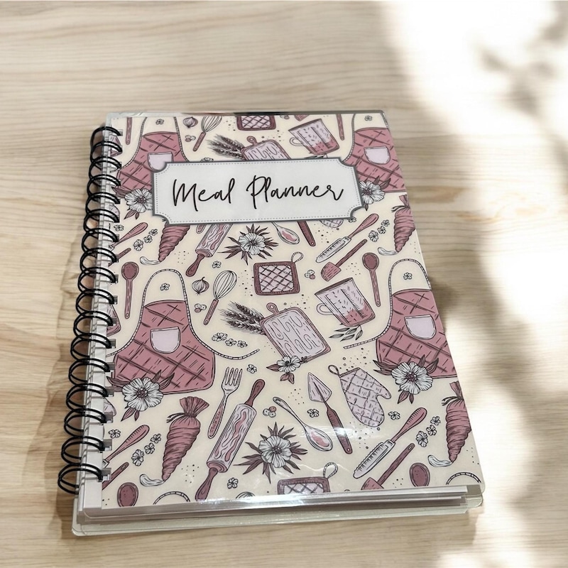 Meal Planner Journal - Etsy
