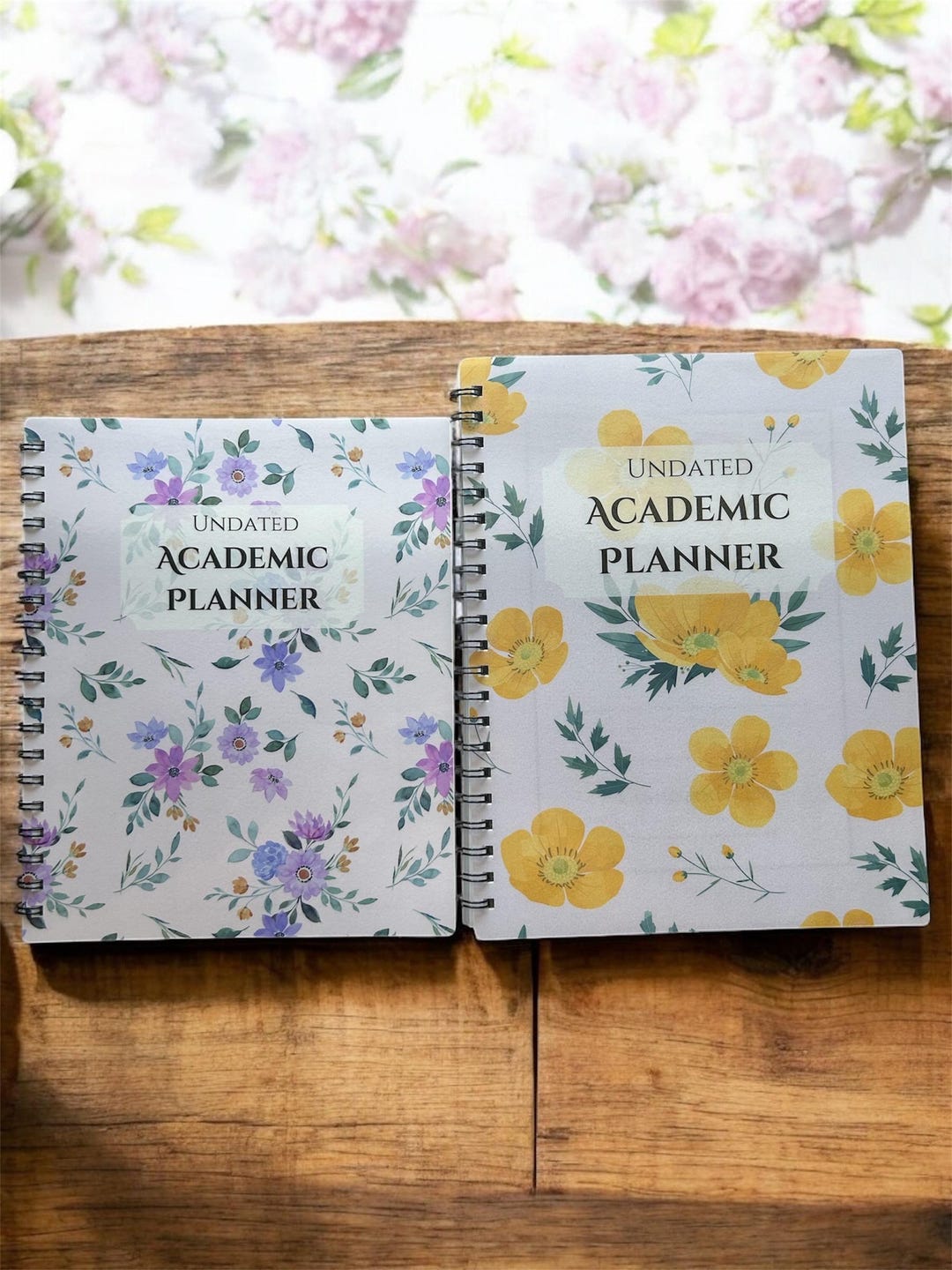 Undated Academic Planner: Flexible Layouts & Included Tabs - Etsy