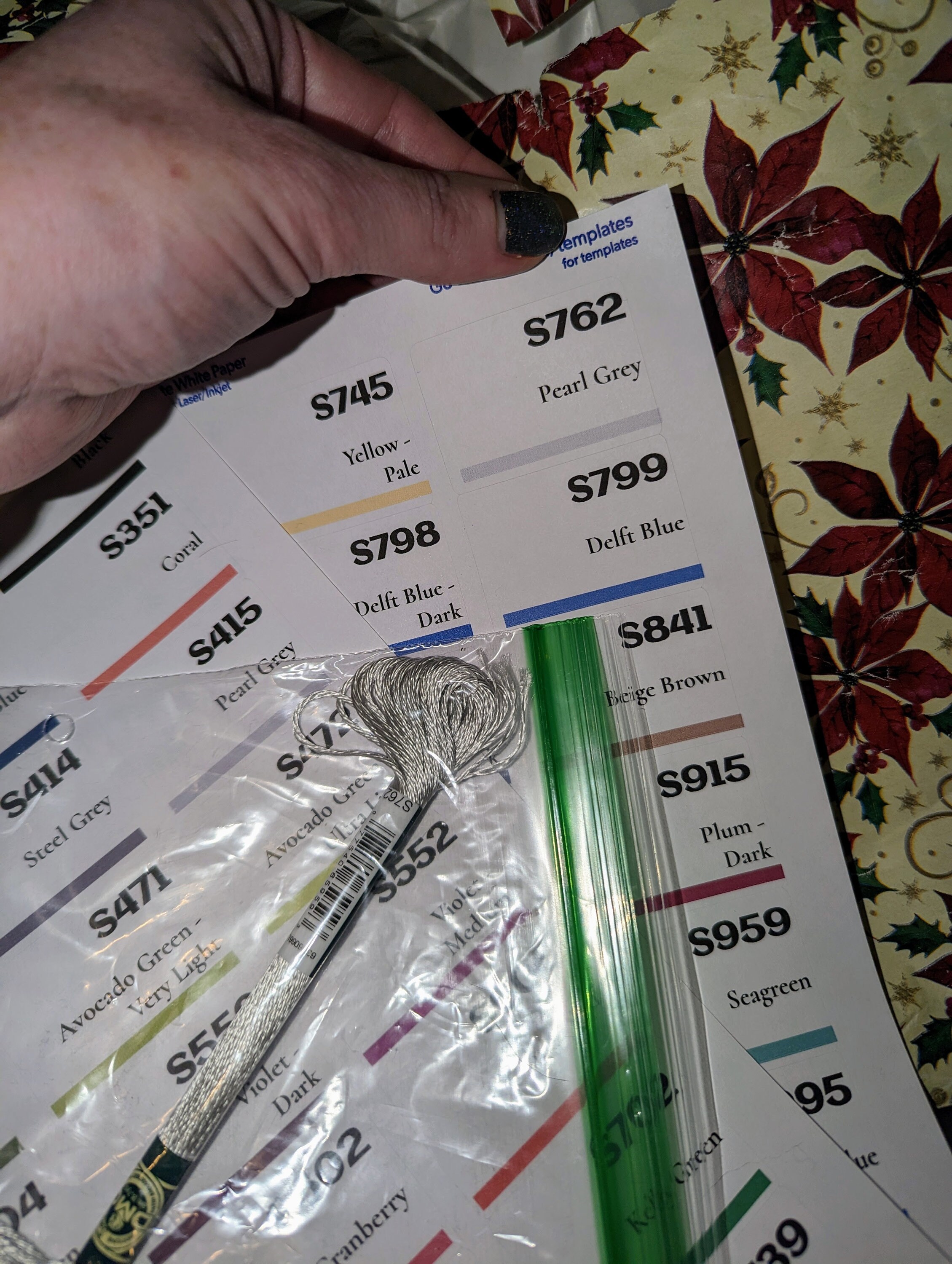DMC Satin & Étoile Expansion Labels Large PDF - Etsy