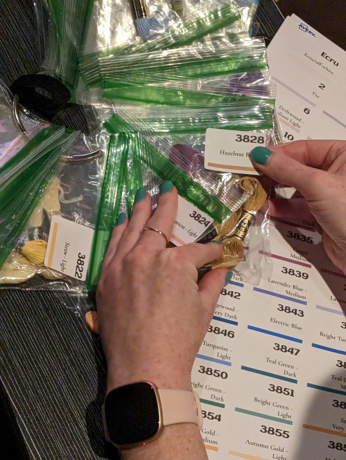 DMC Color Labels Large PDF - Etsy