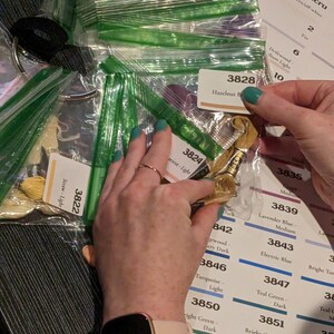 DMC Color Labels Large PDF - Etsy