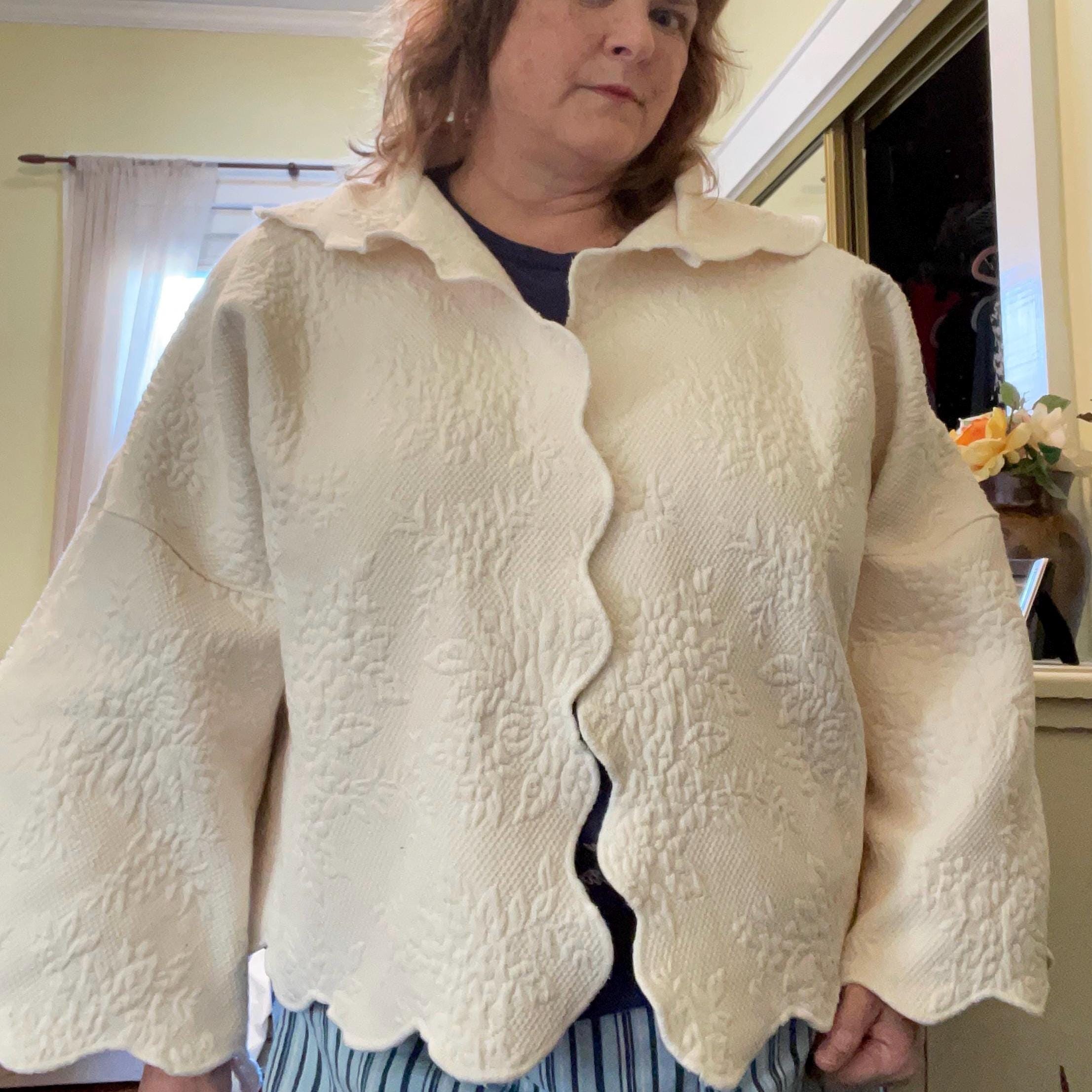 Upcycled Vintage Blanket Coat | Boxy Oversized Jacket | Handmade ...