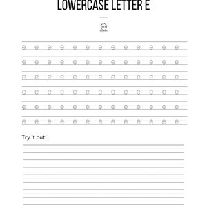 90+ Page Comprehensive & Fun Handwriting Workbook Printable | Writing ...
