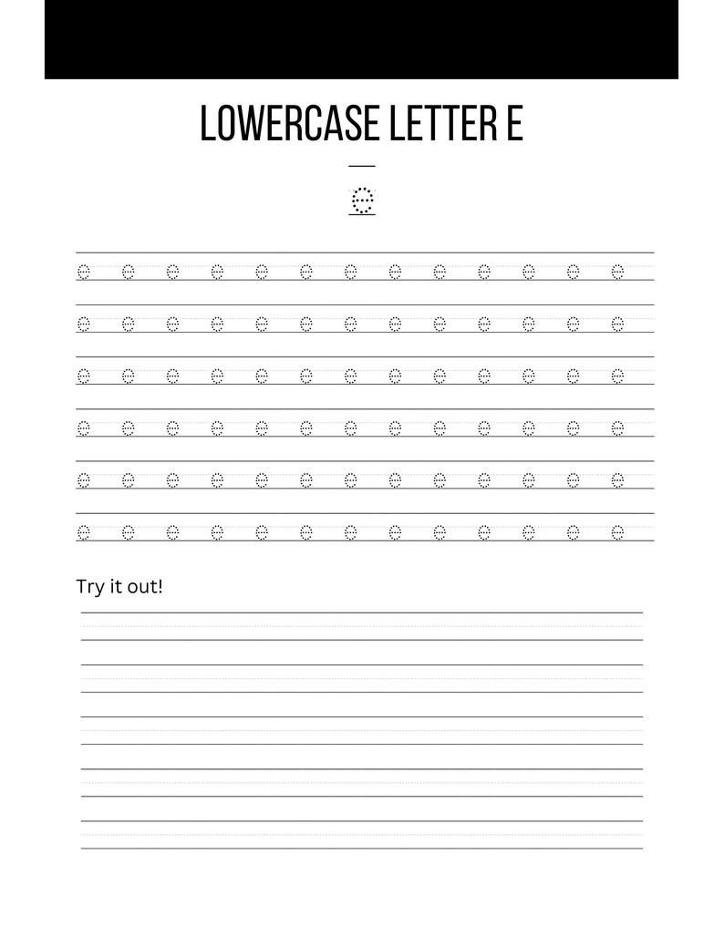 90+ Page Comprehensive & Fun Handwriting Workbook Printable | Writing ...