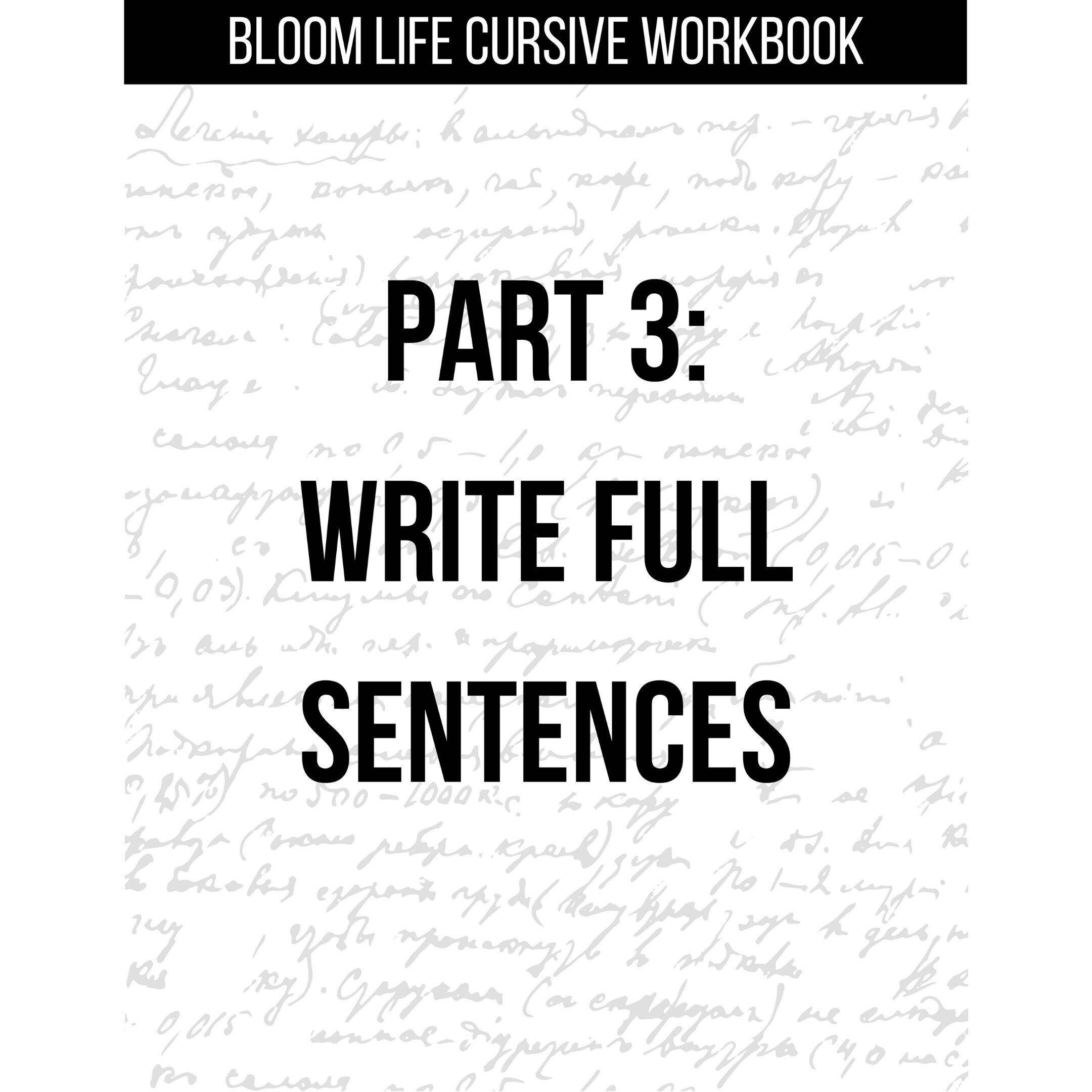 90+ Page Comprehensive Cursive Writing Workbook Printable | Fun Cursive ...