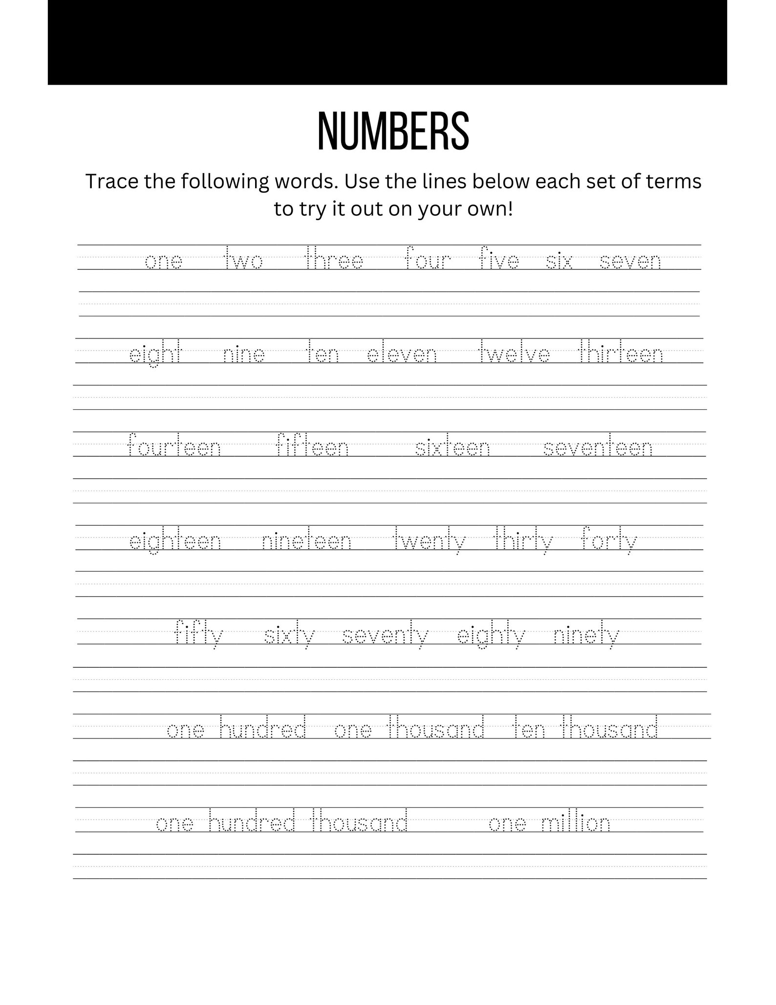 90+ Page Comprehensive & Fun Handwriting Workbook Printable | Writing ...