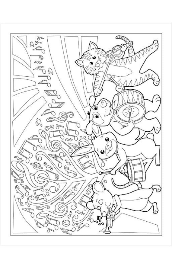 Ears Coloring Pages For Kids
