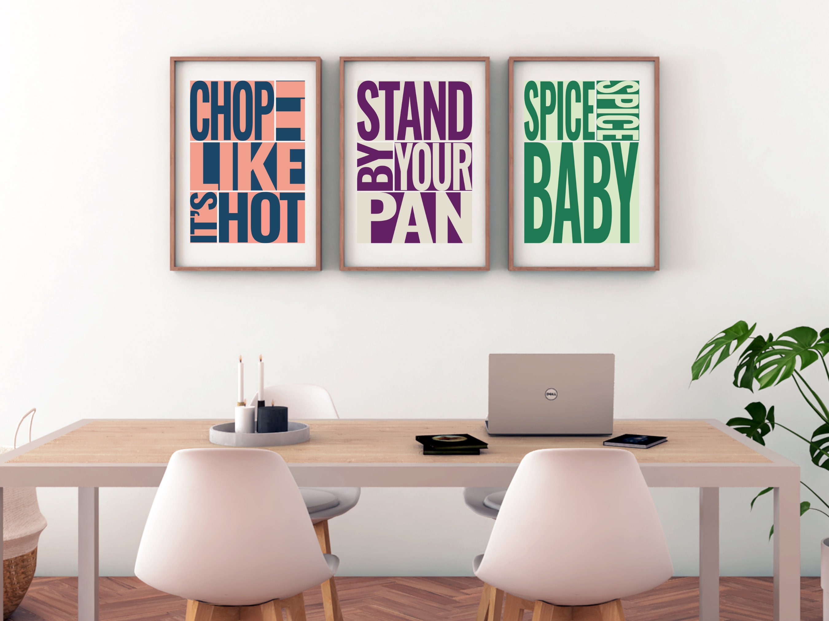 Kitchen Decor / Set of 4 / Printable Wall Art / Gift for Home Cooks ...