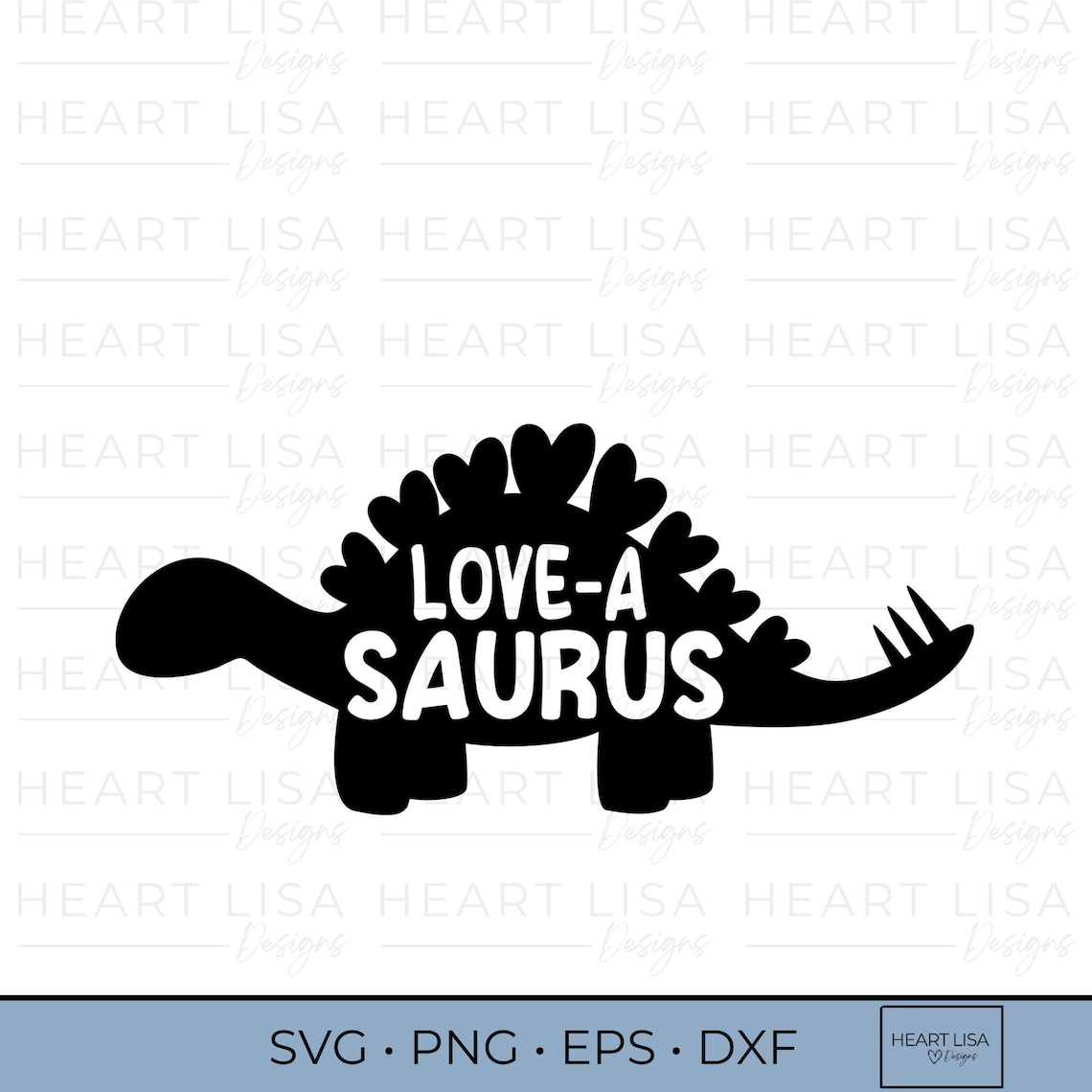 Valentine Dino SVG PNG, Love a Saurus Svg, Dino Heart Cut File, Love ...