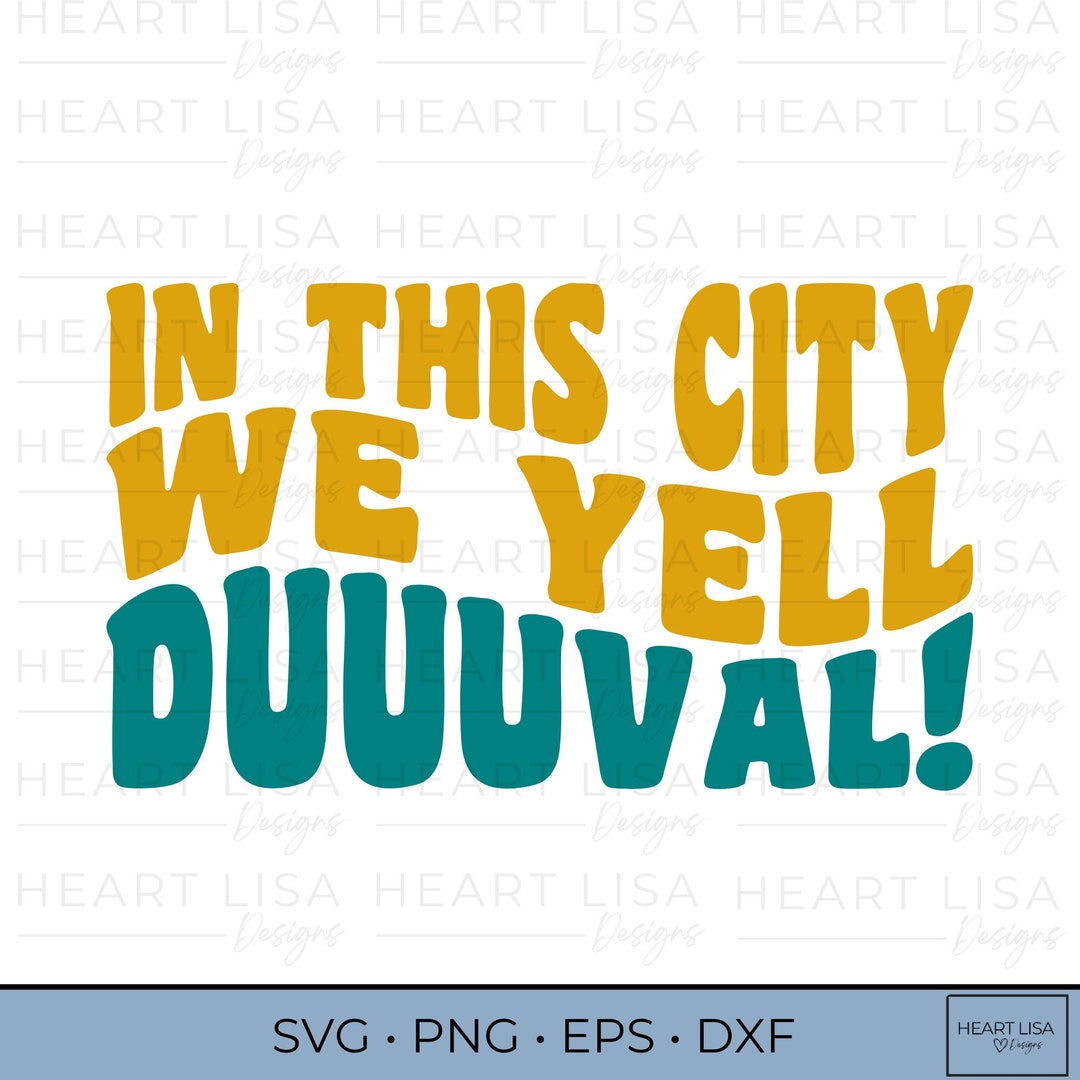 Duval SVG PNG, Duval Jacksonville Svg, Jags Svg, J-ville Cut File ...