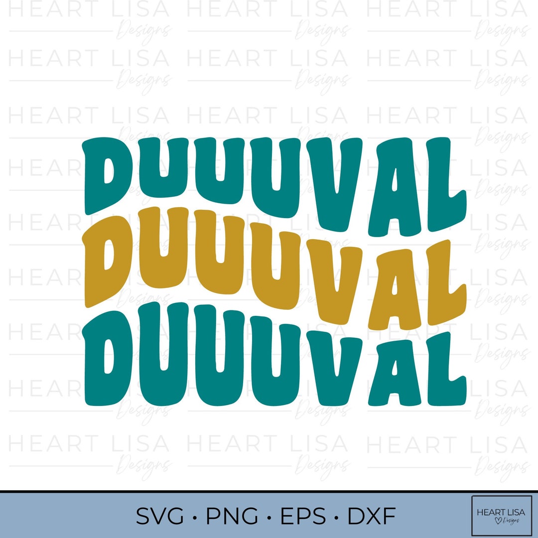 Duval SVG PNG, Duval Jacksonville Svg, Jags Svg, J-ville Cut File ...