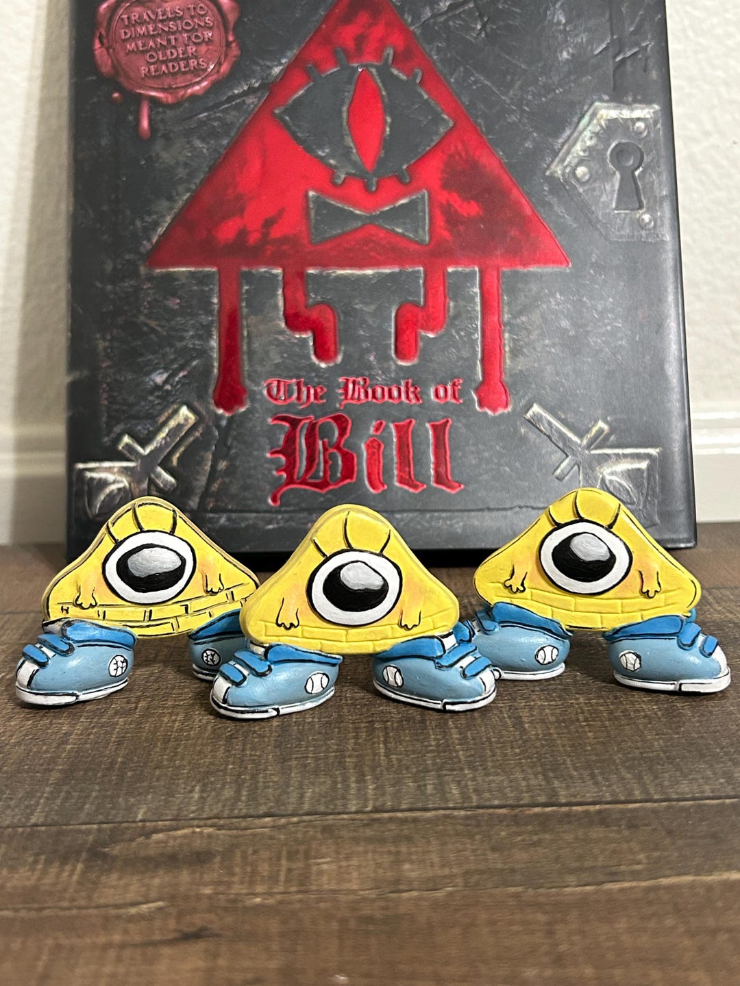 Baby Bill Cipher Clay Figurine, Gravity Falls Inspired - Etsy