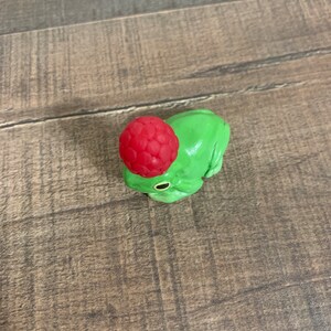 Handmade Clay Frog With Raspberry Hat Fairycore Aesthetic Clay Frog ...
