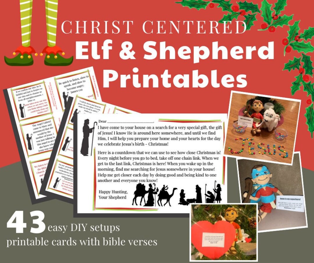 Printable Shepherd on the Search Christmas Bundle Advent Calendar ...