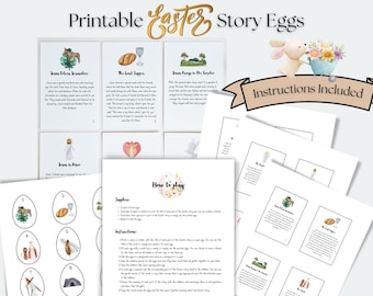 Printable Resurrection Eggs Easter Activity - Etsy