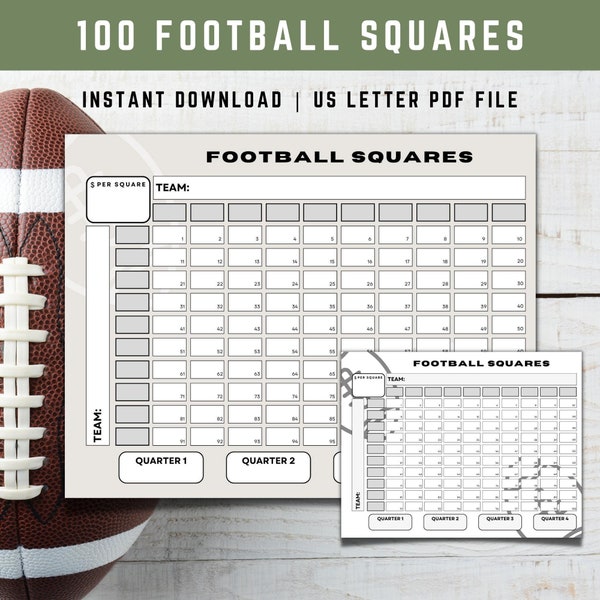 Football Fundraiser - Etsy
