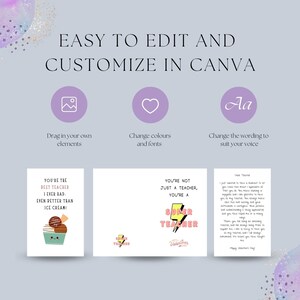 Printable Valentines Day Card for Teacher From Kid, Fully Editable Best ...