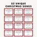 Christmas Song Game Finish the Lyrics, Party Games for Kids,family and ...