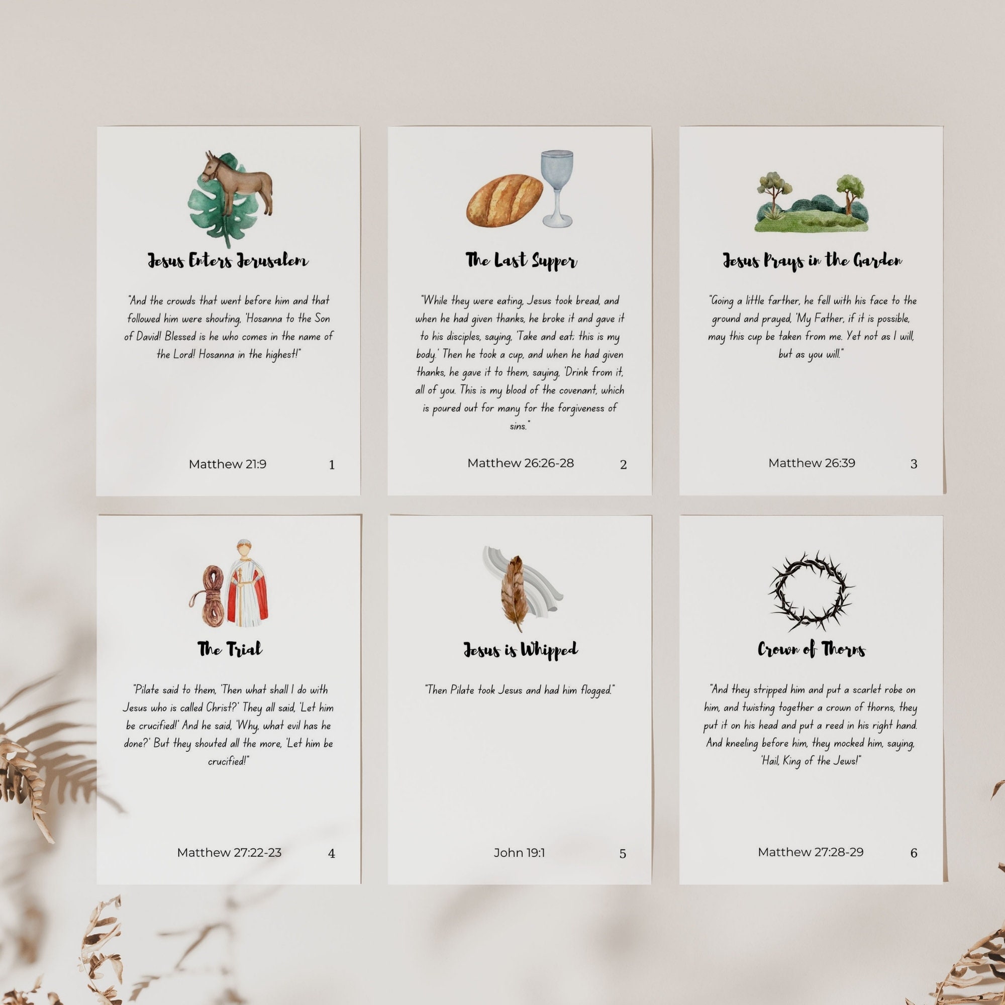 Easter Story Eggs Printable Activity for Kids, Christian Easter Cards ...