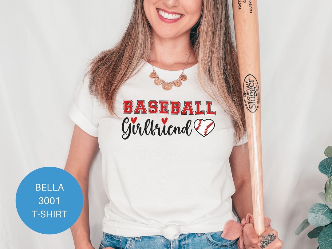 Personalized Baseball Girlfriend Shirt, Custom Baseball Jersey ...