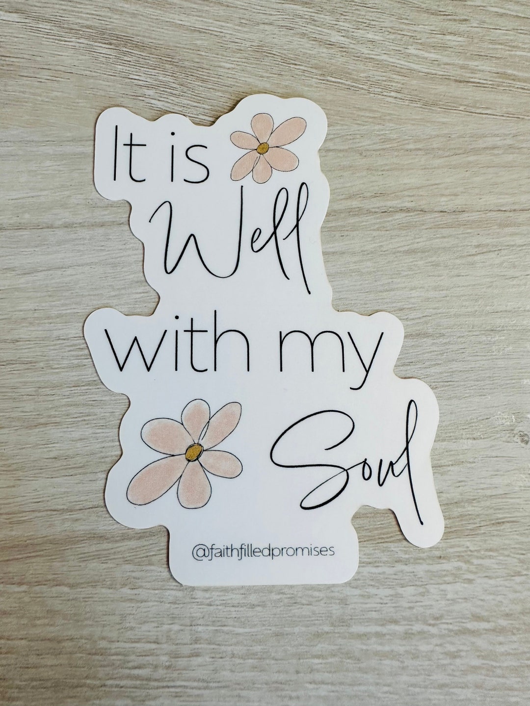 It is Well Sticker - Etsy