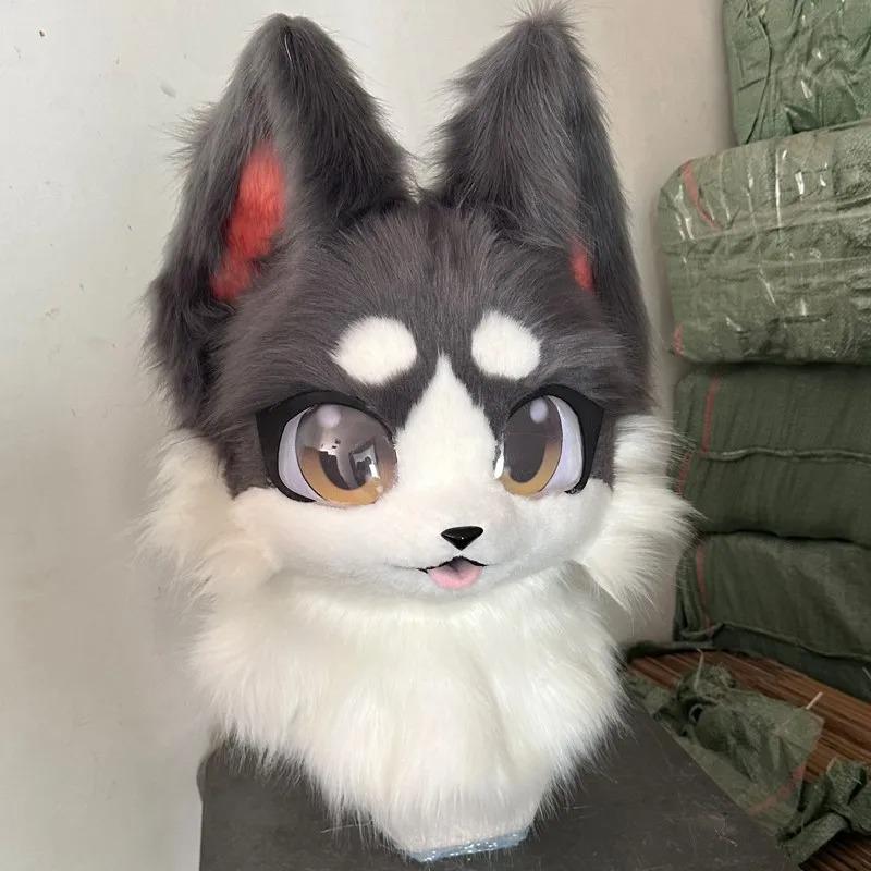 Pre-made Partial Wolf Fursuit Full Body Fursuit Feet Paws Handmade ...