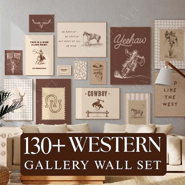 Digital Vintage Western Prints - Etsy